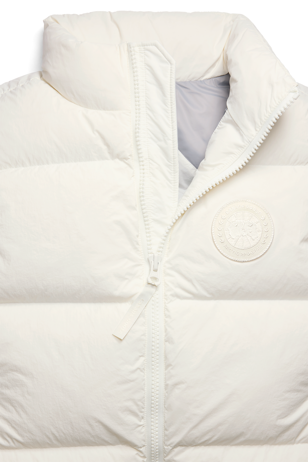 Lawrence Puffer Vest White Disc – Canada Goose