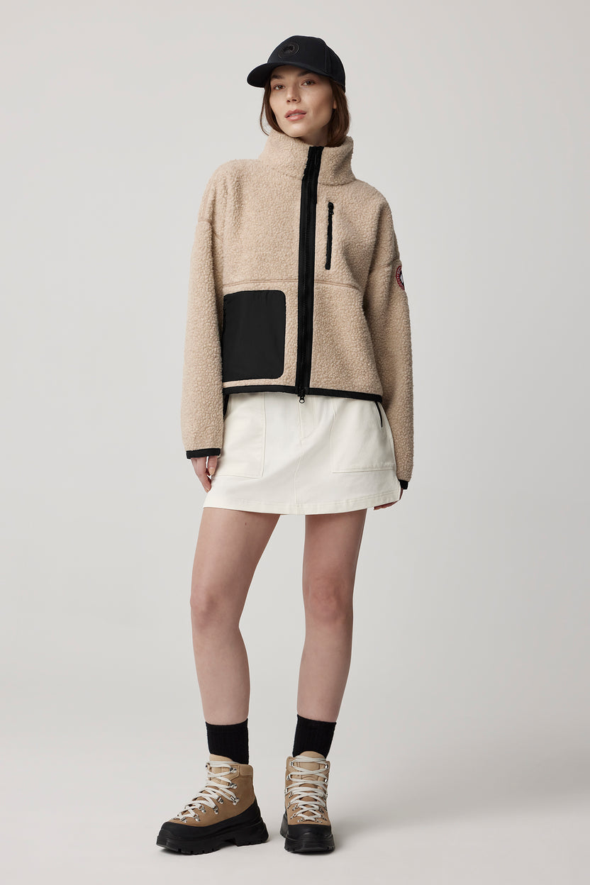 Simcoe Zip Up Sweater Kind High Pile Fleece – Canada Goose