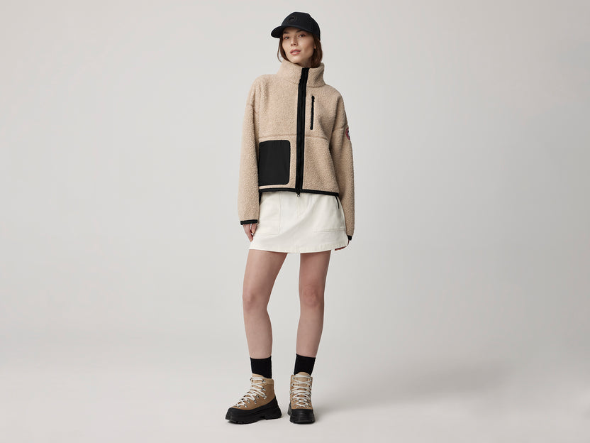 Simcoe Zip Up Sweater Kind High Pile Fleece – Canada Goose