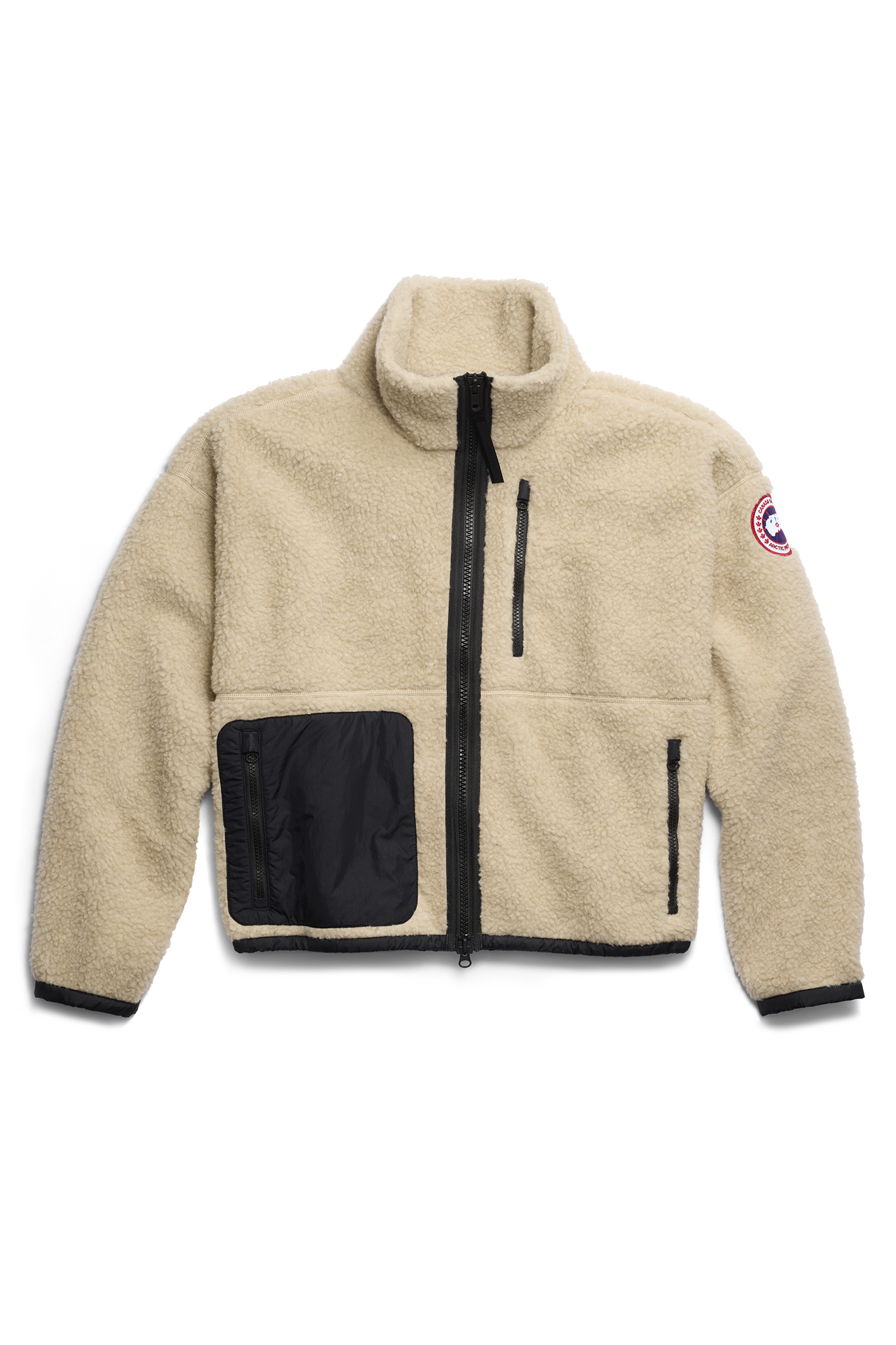 Simcoe Zip Up Sweater Kind High Pile Fleece – Canada Goose